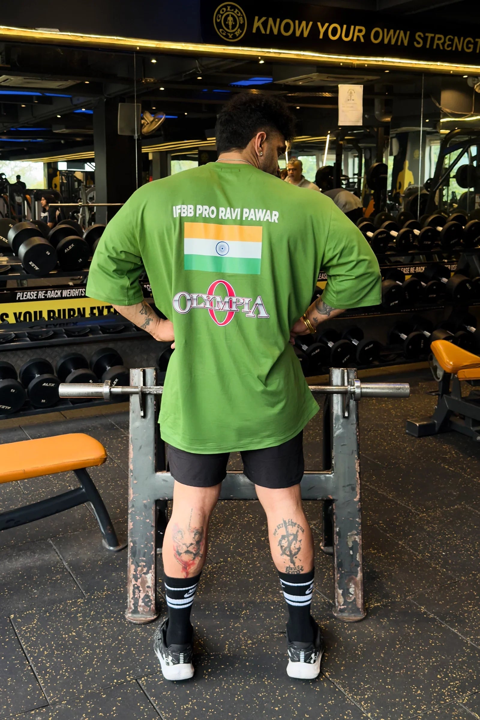 WILDVERVE OLYMPIA INDIA EDITION TEE (SEA GREEN)